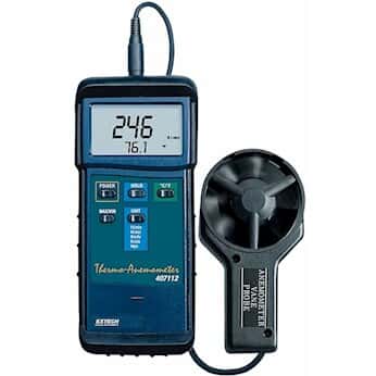 Extech Heavy-duty Plastic Vane Thermoanemometer from Cole-Parmer