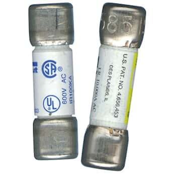 Extech FS881 DMM Fuse Kit (1) 1A/600V and (1) 10A/600V Fuse. from Cole ...