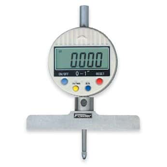 Fowler 54-125-777 Electronic Depth Gauge; 0 to 22" from Cole-Parmer