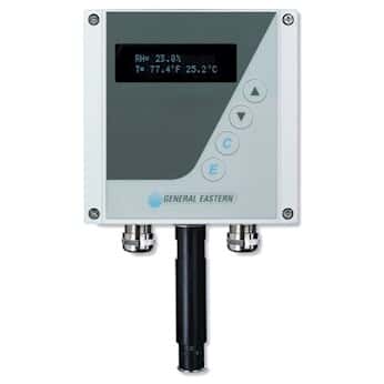 General Eastern Industrial Humidity Transmitter with Remote Probe and ...