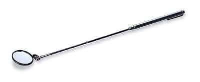 General Tools Round Metal Inspection Mirror, 3.75" Diameter, 9.75-26 ...