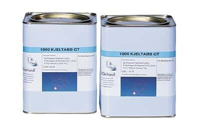 Gerhardt Optional Catalyst tablets for Kjeldatherm systems Sku7887383 ...