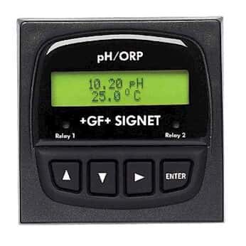 GF Signet 3-8750-1P pH/ORP Transmitter, panel-mount from Cole-Parmer