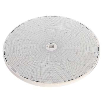 Graphic Controls 8" Circular Chart Recorder Paper, -20 to 50°C / -20 to ...