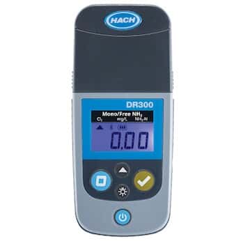 Hach DR 300 Monochloramine and Free Ammonia Pocket Colorimeter from ...