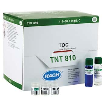 Hach TNT810 TNTplus® Spectrophotometer Chemistry, Low Range TOC, 1.5 to ...