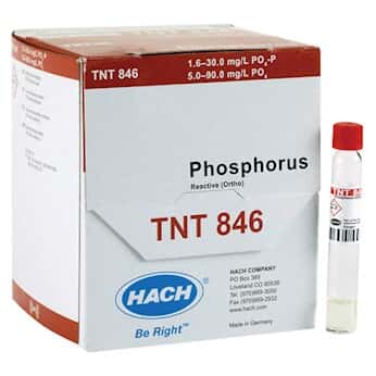 Hach TNT846 TNTplus® Spectrophotometer Chemistry, Phosphorus, Reactive ...