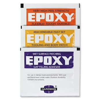 Hardman Double Bubble® Epoxy Pouches, High Peel Strength, 3.5g; 10/Pk ...