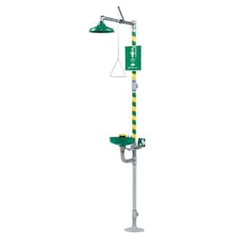 Haws 8320-8325 Combination Shower with ABS plastic Eyewash from Cole-Parmer