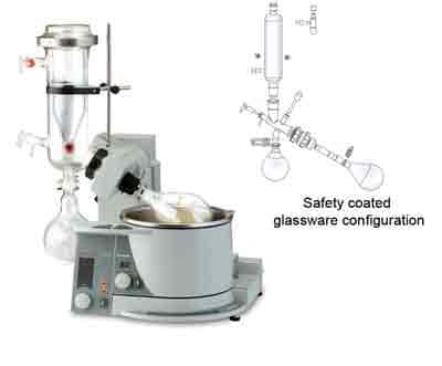 Heidolph Rotary Evaporator, 4001 Efficient, Safety-Coated Vertical ...
