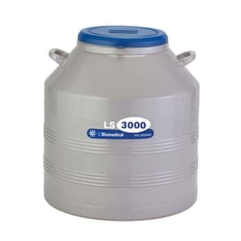 IC Biomedical LS3000 Dewars with Canister Storage Systems, 81 Liters, 8 ...