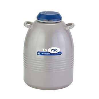 IC Biomedical LS750B-R Dewars with Rack Storage Systems, 35 Liters, 4.0 ...