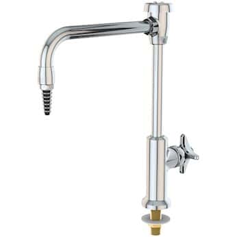 ICI Quick Ship Cold Water Faucet, Four-arm Handle, with Vacuum Breaker ...