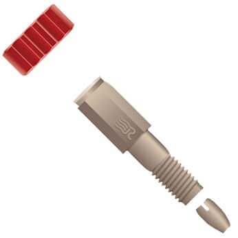 Idex Nut/Ferrule Sets, PEEK, for 1/16" OD Sample Loop, 10-32 Coned; 10 ...