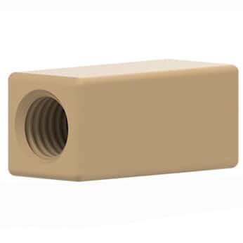 Idex Low-Pressure Union, True ZDV Female Straight, Natural ...