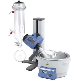 IKA RV 3 Rotary Evaporator With Dry Ice Condenser, Coated Glassware ...