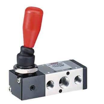IR ARO M212LM Manual-Return Valves; 4-Way, 2-Position; Hand Lever ...