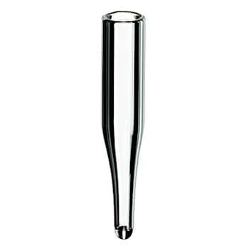 Kinesis Limited-Volume Insert, Glass, Conical Bottom, 15 mm taper, 0.1 ...