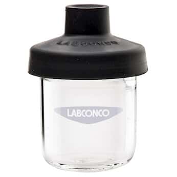 Labconco Fast-Freeze™ 7540300 Clear Glasss Drying Flask; 120 mL from ...
