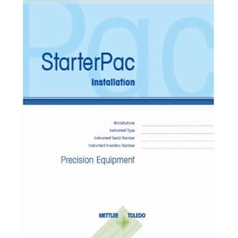 Mettler Toledo StarterPac On-Site Installation with ACC for Excellence ...