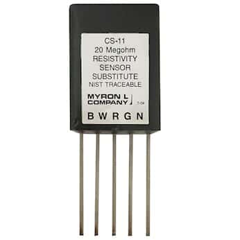 Myron L CS11 Calibration cell, 20 M Ohms 1.25 in L x 0.5 in dia from ...