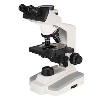 National Optical Compund Microscope, LED, Trinocular, 4X/10X/40X/100X ...