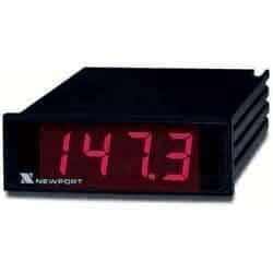 Newport 205 Compact Process Meter, 4-20 mA, Red, 115 VAC from Cole-Parmer