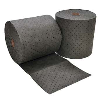 NPS Spilfyter Standard Universal Gray Spill Pad Rolls, Light-Weight, 16 ...
