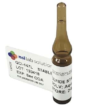 NSI Lab Solutions QCI-147L Stable Sulfide Certified Reference Material ...