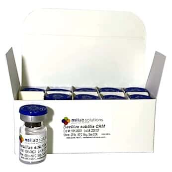 NSI Lab Solutions 10K-0003 B. subtilis NCTC 10400 Pharmaceutical ...