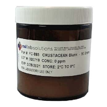 NSI Lab Solutions FC-885-LOW Crustacean Allergen Reference Standard ...