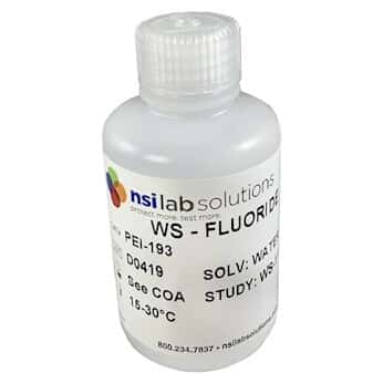 NSI Lab Solutions PEI-197 Low-Level Fluoride Drinking Water Proficiency ...