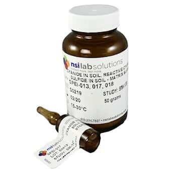 NSI Lab Solutions SPEI-018 Sulfide in Soil Proficiency Test from Cole ...