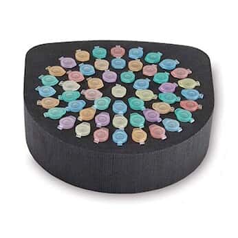 Ohaus Foam Insert, 52 x 0.5 mL Microtubes for Vortex Mixers from Cole ...