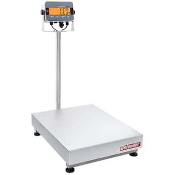 Ohaus D33XW300C1X7 Defender® 3000 Washdown Scale, Column-Mount SS ...