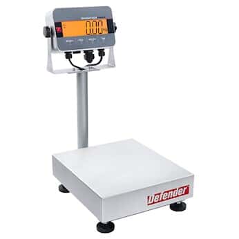 Ohaus D33XW30B1R1 Defender® 3000 Hybrid Bench Scale, Column-Mount SS Indicator, 14"x12" Platform ...