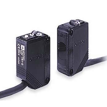 Omron E3ZT61 E3Z-T61 Pre-amplified Photoelectric Sensor, through beam, 15 m, NPN from Cole ...