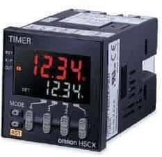 Omron H5CX-A11-N 1/16 DIN Multi-Mode Digital Timer 100 to 240 VAC supply voltage from Cole ...