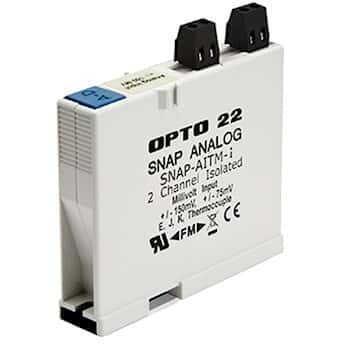 Opto 22 SNAP-AITM-I Isolated Analog Input Module, mV or Type J, K, E ...