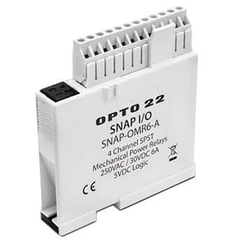 Opto 22 SNAP-PAC-EB1 OPTO22 SNAP 4-Ch Isolated Mechanical Power Relay ...