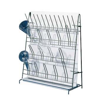 Poxygrid H18805-0000 12-Place Epoxy-Coated Steel Labware Drain Stand, 1 ...