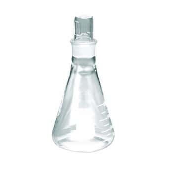 Pyrex 5020-125 5020 Stoppered Erlenmeyer Glass Flask, 125 mL, 6/pk from ...