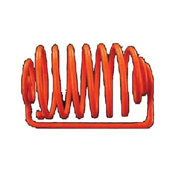 QLA Spiral Capsule Sinker, Orange PTFE-Coated Music Wire; 6.5 coils ...