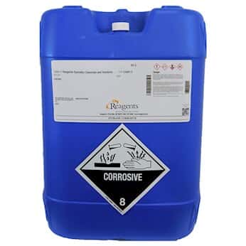 Reagents Hydrochloric Acid, 1.0N, 20L, Standardized from Cole-Parmer