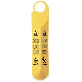 Rubbermaid 6110 Hanging "Caution" safety sign from Cole-Parmer Canada