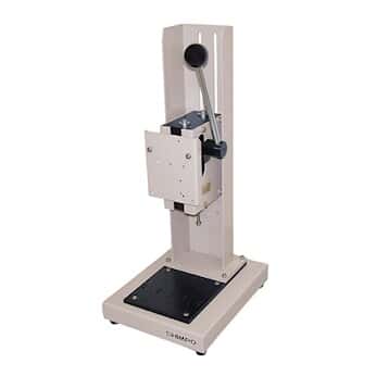 Shimpo FGS-100L Force Gauge Test Stand, Vertical Hand Lever, 200 lb/90. ...
