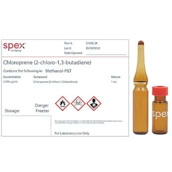 Spex CertiPrep S-930-2K Chloroprene Standard for US EPA Method 8260B ...