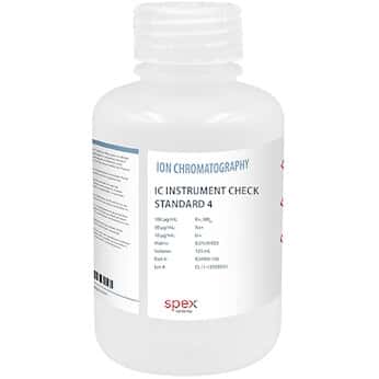 Spex CertiPrep ICMIX4-100 IC Instrument Ion Cation Check Standard 4 in ...