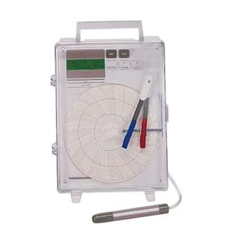Supco 6" Circular Chart Recorder Paper, 7 Day, -30 to 50°C; 60/Pack ...
