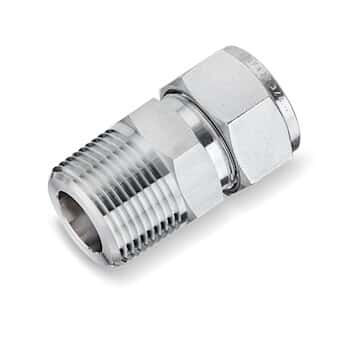 Superlok USA Male Connector, 1/8" O.D. X 1/8" NPT(M),Stainless Steel ...